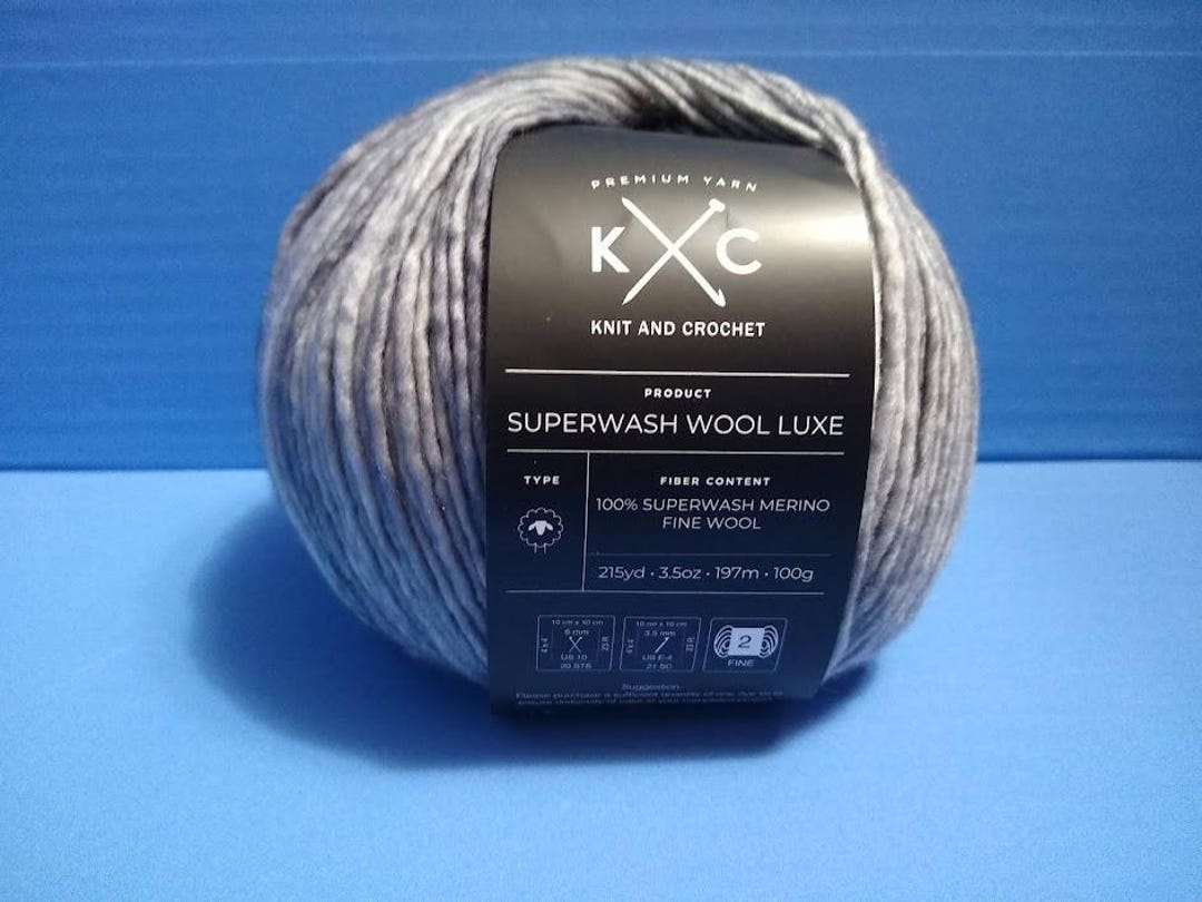 K & C Superwash Wool Luxe Yarn - Etsy