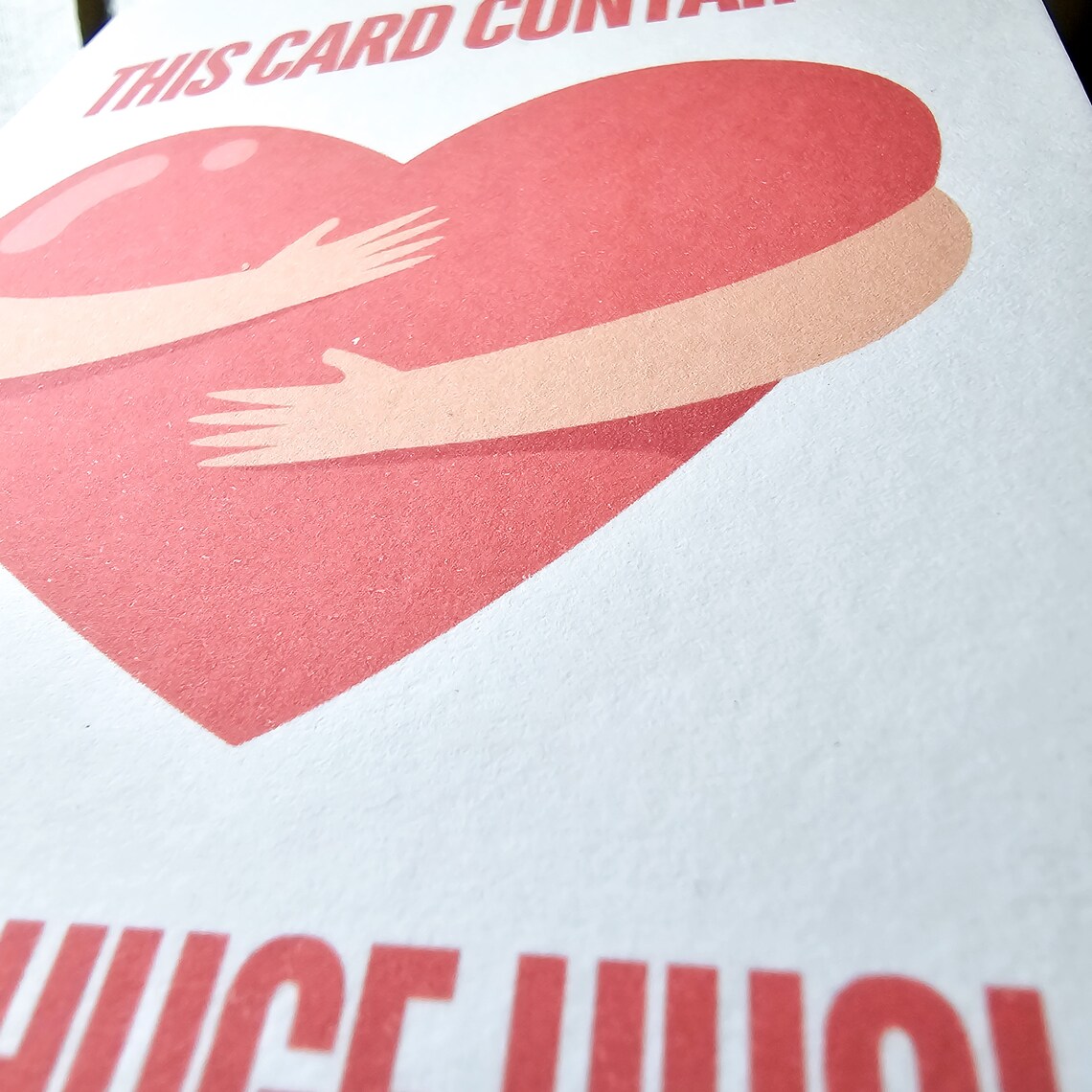 Love Heart Hug Sympathy Card | Condolences | Thinking of You ...