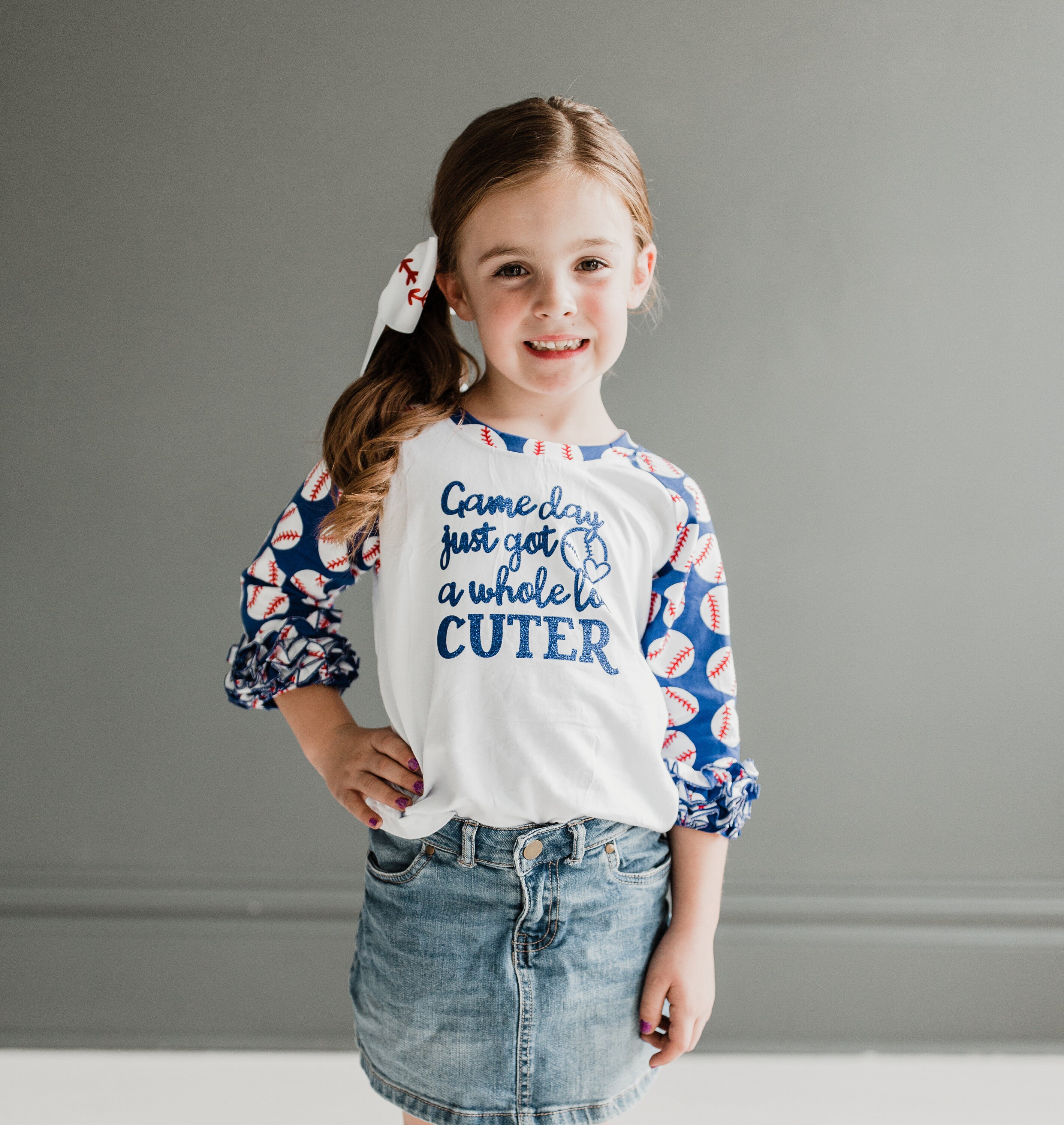 Kid Girl Baseball Shirt at Amanda Moretz blog
