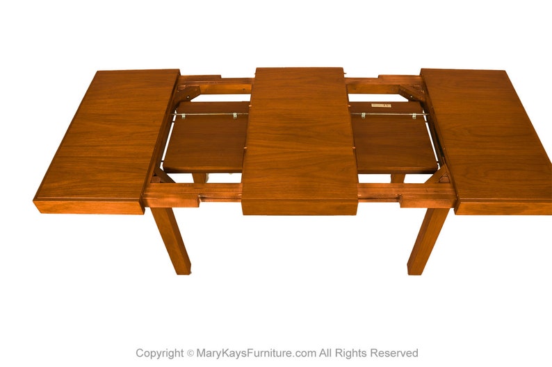 Mesa de comedor extensible George Nelson para Herman Miller con hojas ...