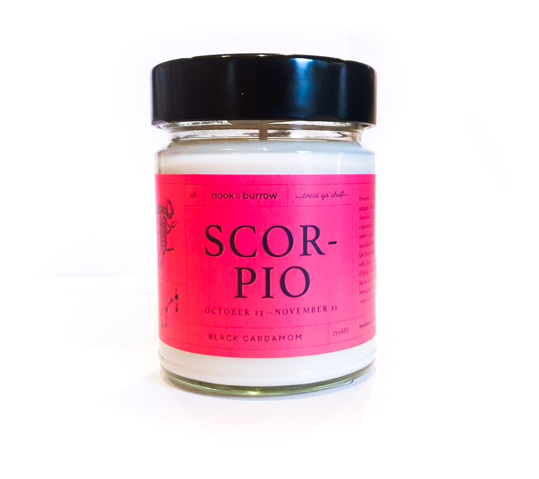 Scorpio | Astrology Range | Candle - Etsy
