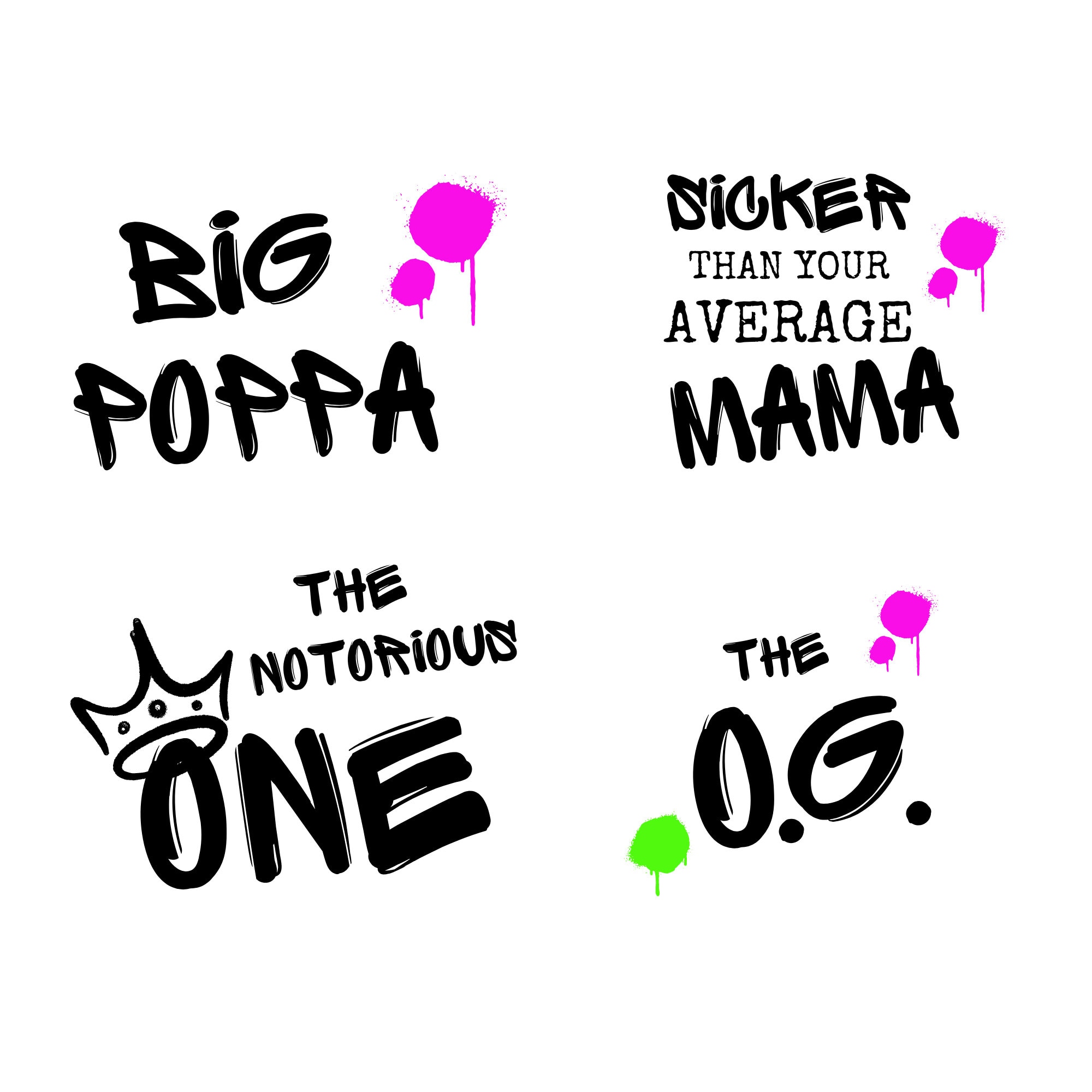Notorious ONE SVG Files - Etsy