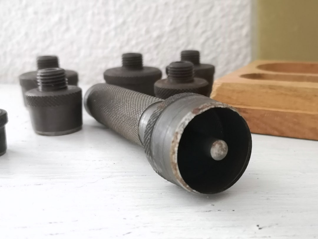 7 Pieces Sharp Punch Set for Leather, Plastic, Rubber Seals, Hand Tools ...