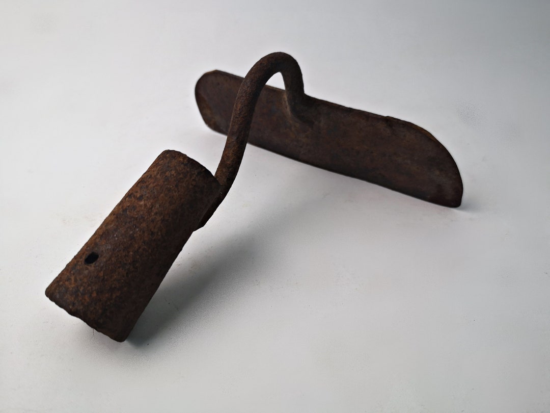 Old Rusty Hoe/hoe Head/16 Cm Wide/hammer Hoe/garden Tool/bed Hoe/flower ...