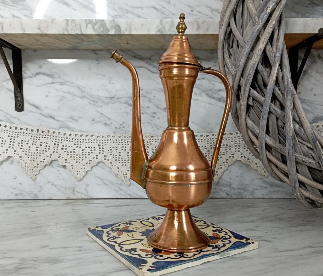 Small Copper Pot / Oriental Teapot / Copper Pot / Bohemian Style - Etsy