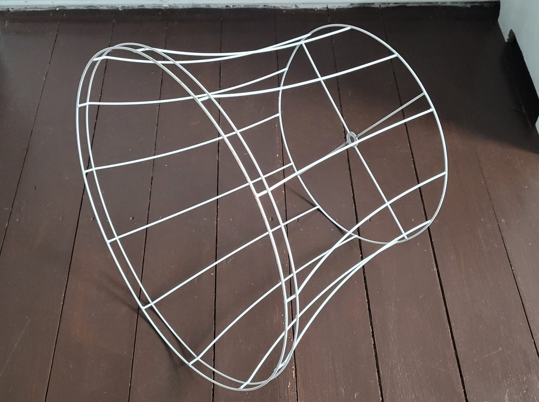 XL Blank Made of Wire / Large Lampshade / DYS / Upcycle Lamp / Crafts ...