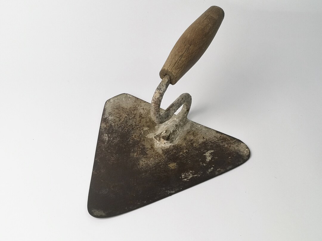 Berlin Trowel / Old Tool / Bricklayer's Tool / Trowel With Wooden Handle - Etsy