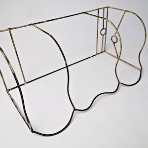 Antique Blank Made of Wire / Lampshade / DYS / Upcycle Lamp / Crafting ...