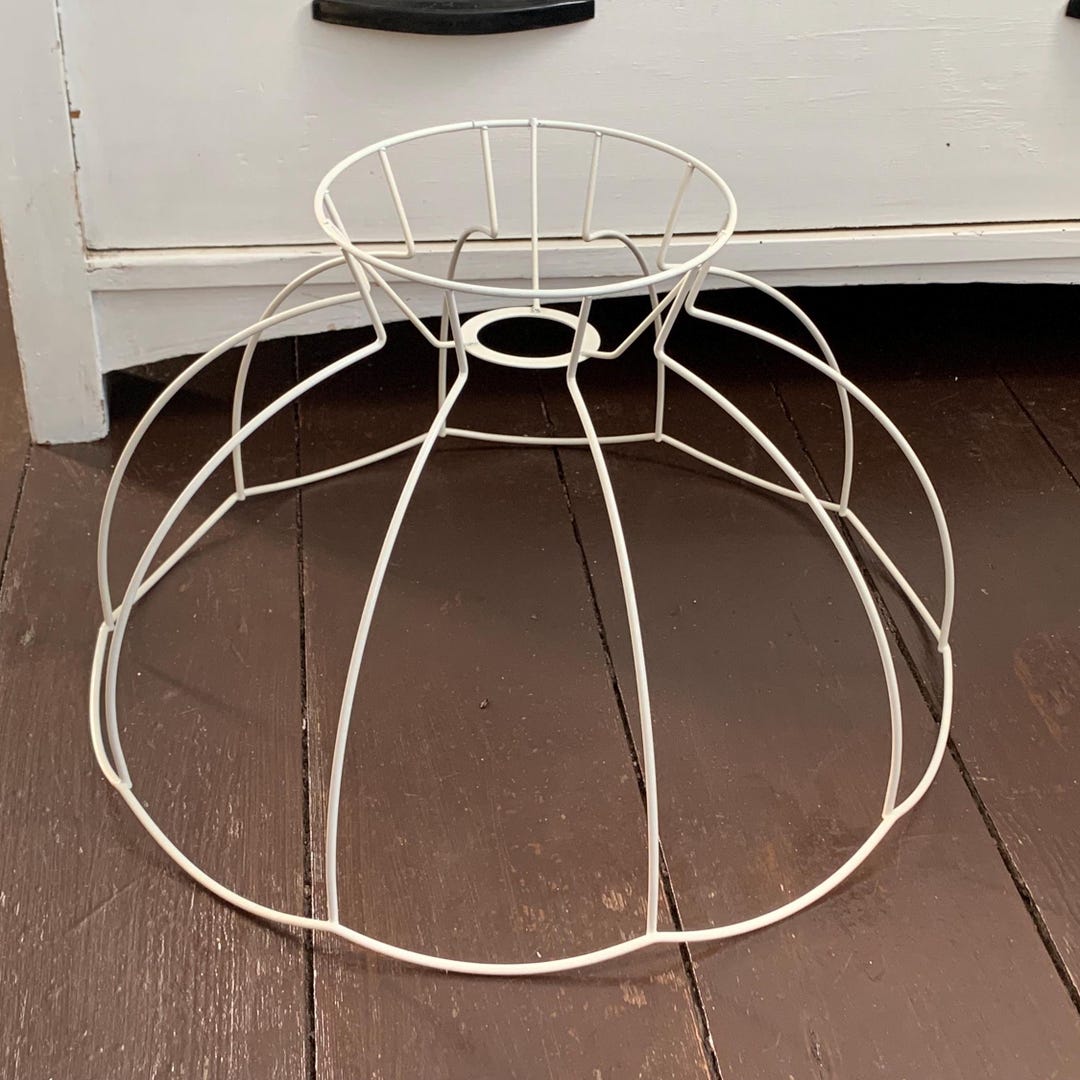 Wire Blank / Large Lampshade / DYS / Upcycled Lamp / Crafting / Lamp ...