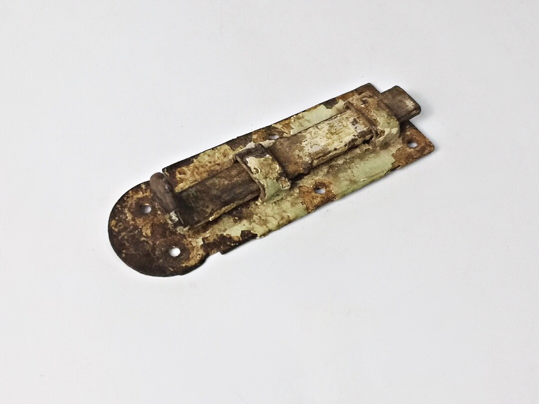 Small Antique Latch / Catch / Door Lock / Door Bolt / Locking Bolt ...