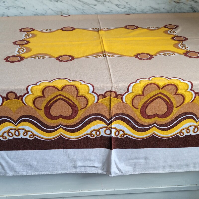 Retro Tablecloths - Etsy