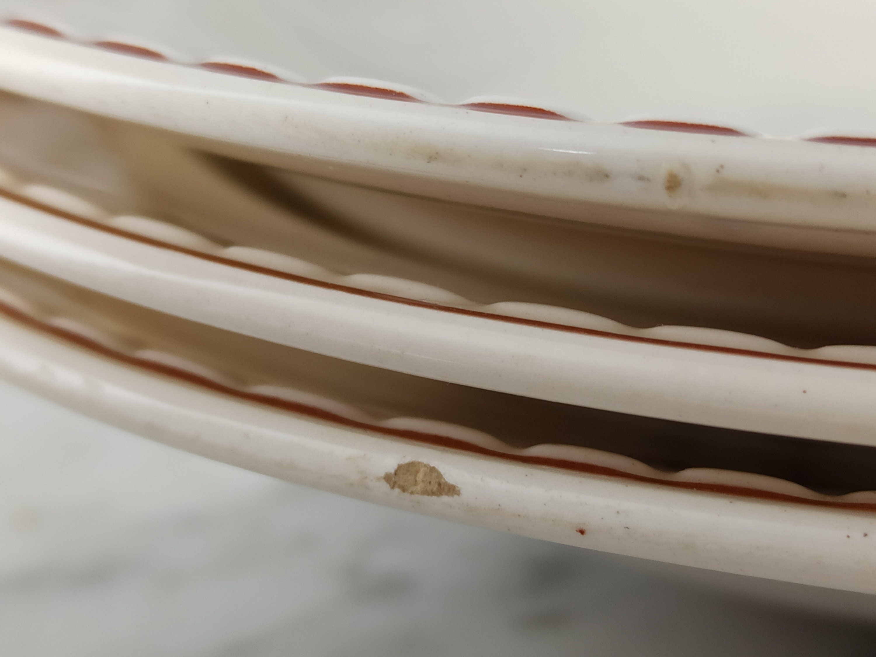 Home & Living Vintage flower decor German Vintage ceramic plates ...