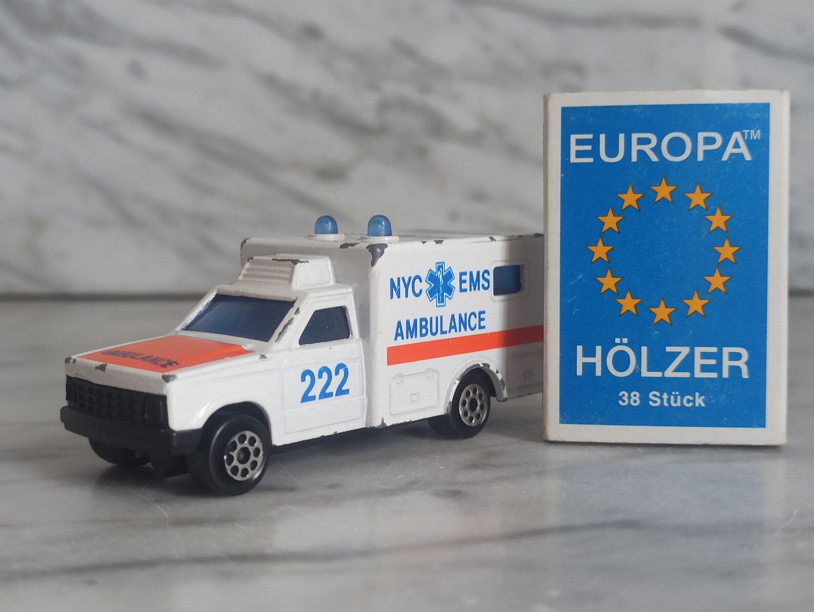 Vintage Majorette Ambulance No. 255 / Matchbox Car / Ambulance / Rescue ...