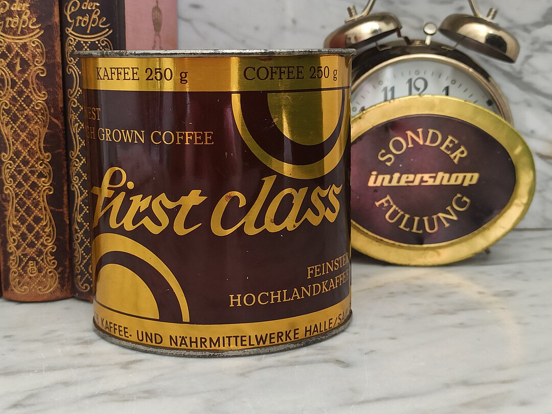 Vintage Tin Box / Coffee Can / Coffee Can / Tin Can / Rust / Patina ...
