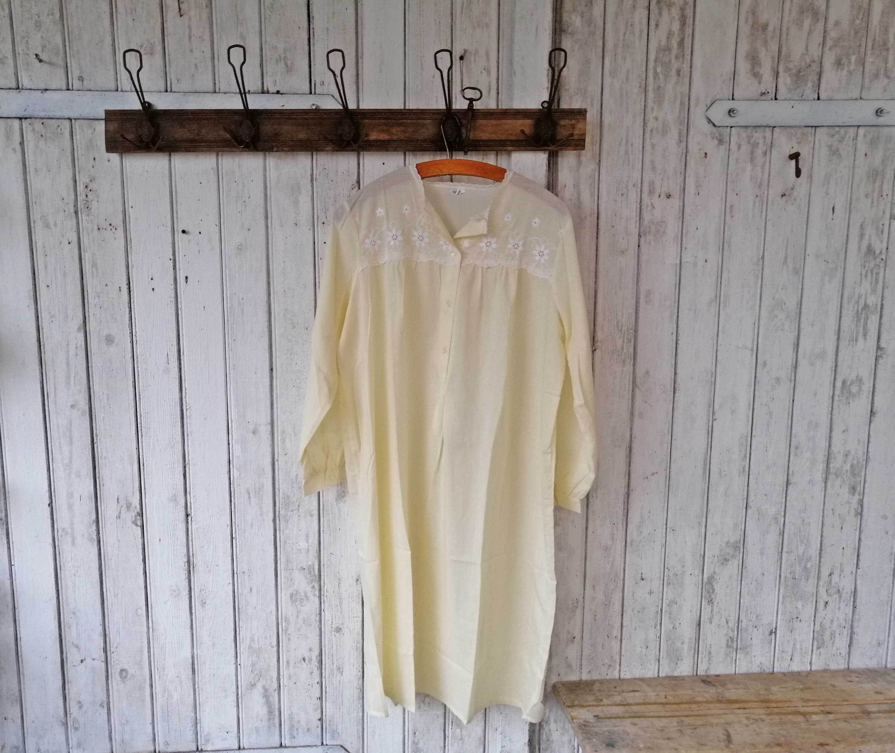 Retro Nachthemd / Flatterhemd / Pyjama / Vintage Nachtrock / | Etsy