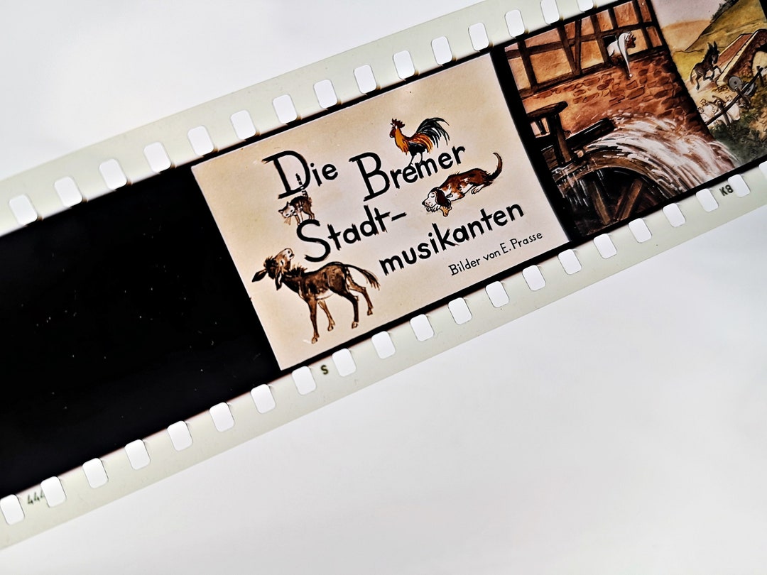 Rollfilm "the Bremen Town Musicians" Grimm's Fairy Tales / Children's ...