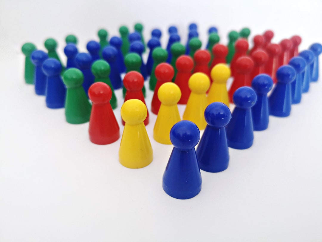 Collection of Vintage Game Pieces for Board Games / Figurines / Players ...