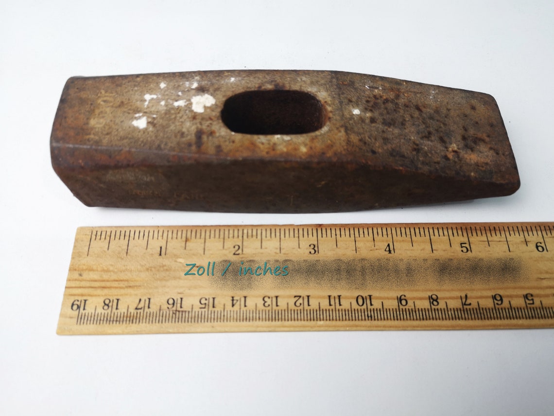 Large Heavy Hammerhead Without Handle / 1038 Grams / Old Tool ...