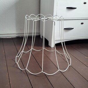 XL Blank Made of Wire / Large Lampshade / DYS / Upcycle Lamp / Crafting ...
