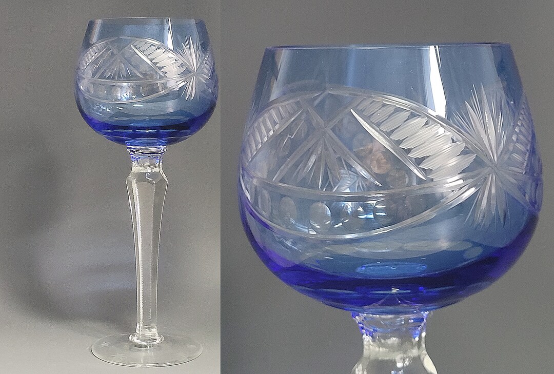 Vintage Collector's Glass / Wine Glass / Roman / Crystal / Vintage ...