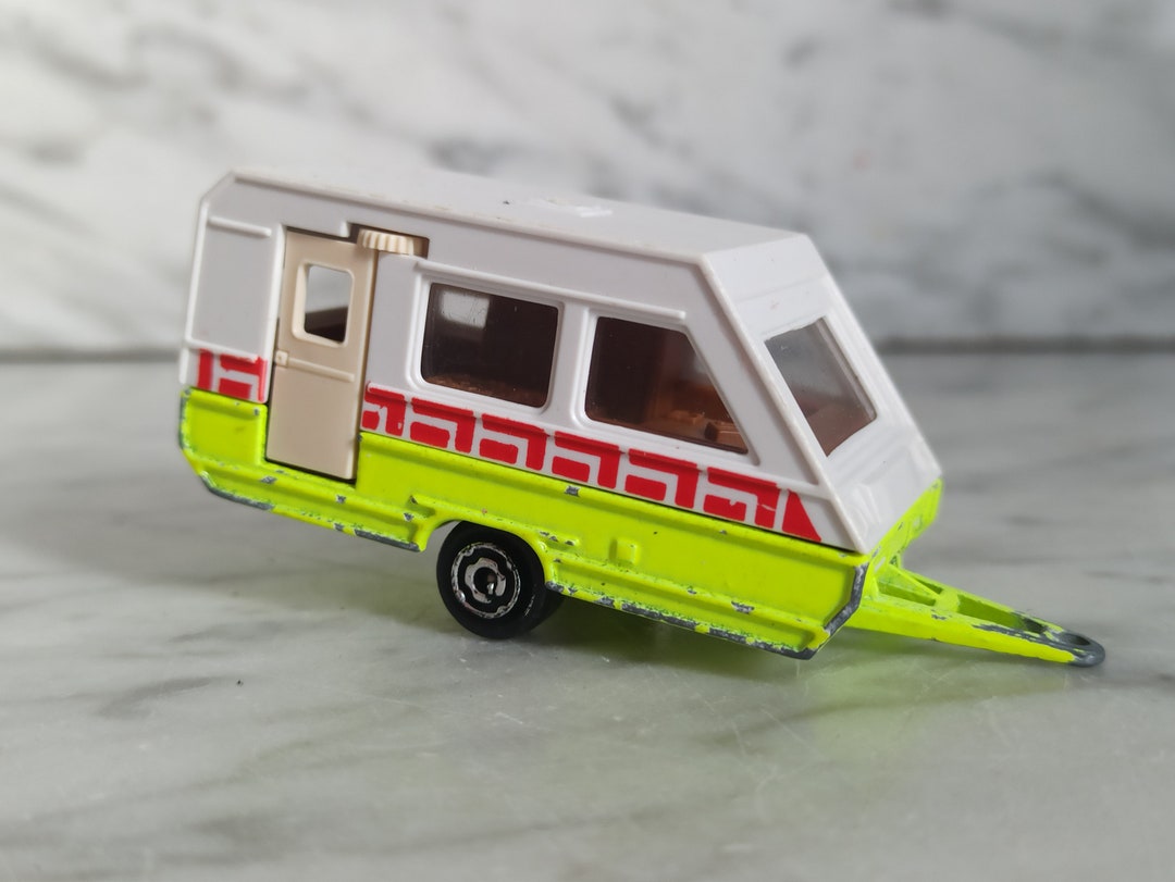 Vintage Majorette Caravan caravane No. 325 / Matchbox Car / Caravan ...