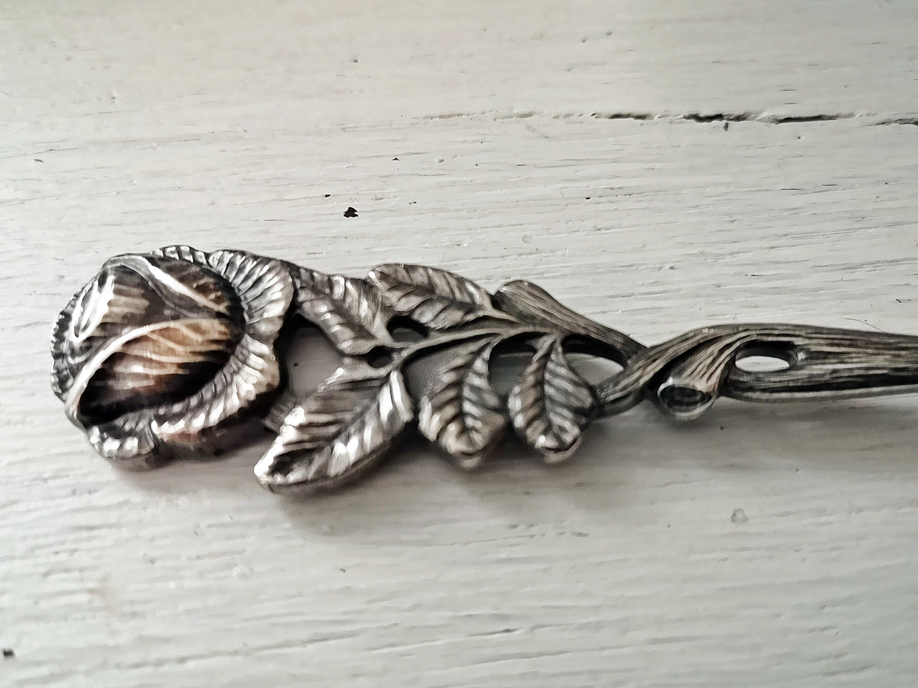 Sugar spoon 100gr. Fine silver Hildesheim Rose ANTIKO 100 | Etsy