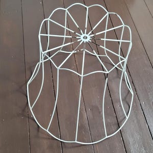 XL Blank Made of Wire / Large Lampshade / DYS / Upcycle Lamp / Crafting ...