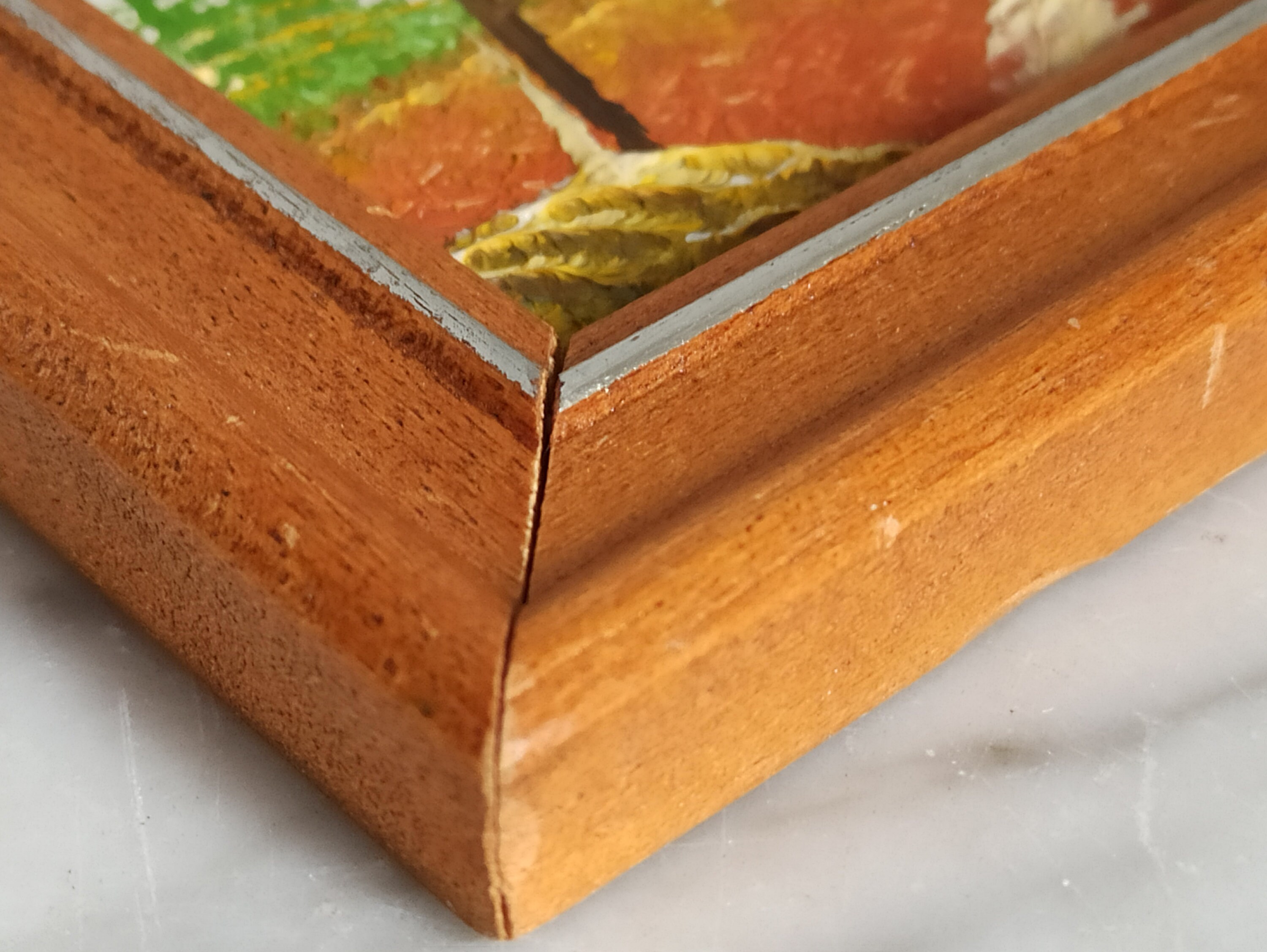 Small Picture in Frame - Wall Decoration - Tiny Painting - Landscape - Etsy