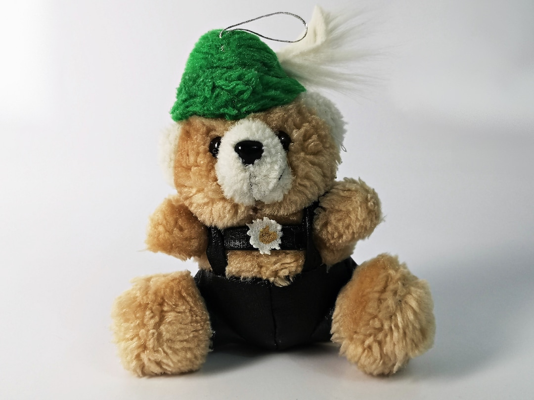 Small Teddy With Traditional Costume From the 90s Collector's Teddy ...