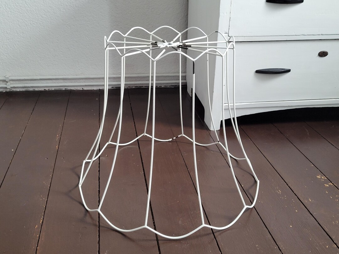 XL Blank Made of Wire / Large Lampshade / DYS / Upcycle Lamp / Crafting ...