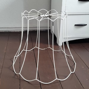 XL Blank Made of Wire / Large Lampshade / DYS / Upcycle Lamp / Crafting ...