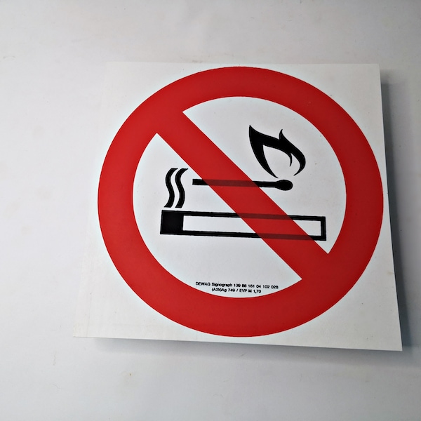 Non Smoking Signs - Etsy