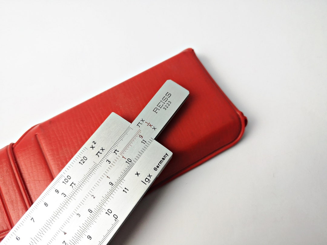 Old Logarithmic Slide Rule / Vintage Slide Rule / Reiss Darmstadt ...