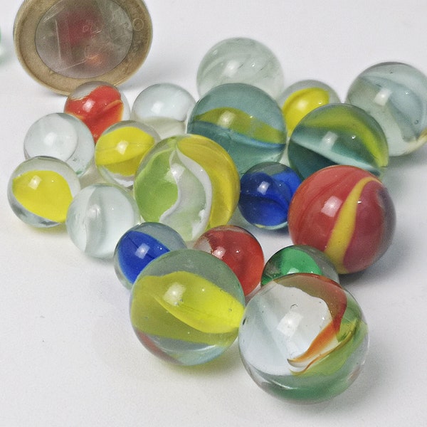 German Swirl Marbles - Etsy