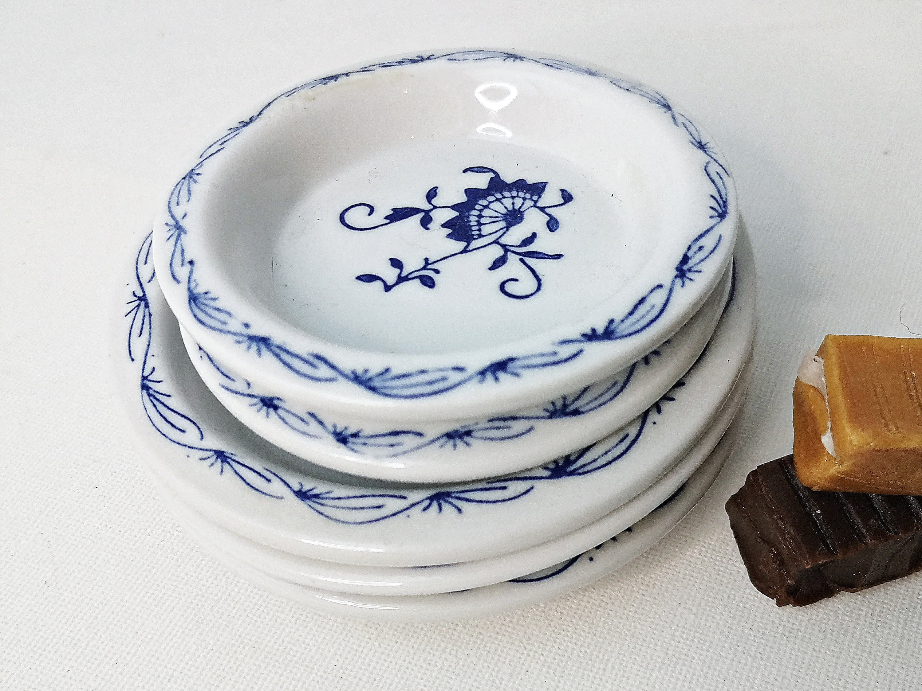 5 Pretty Coasters, Small Plates, Decorative Plates, Serving Dish ...