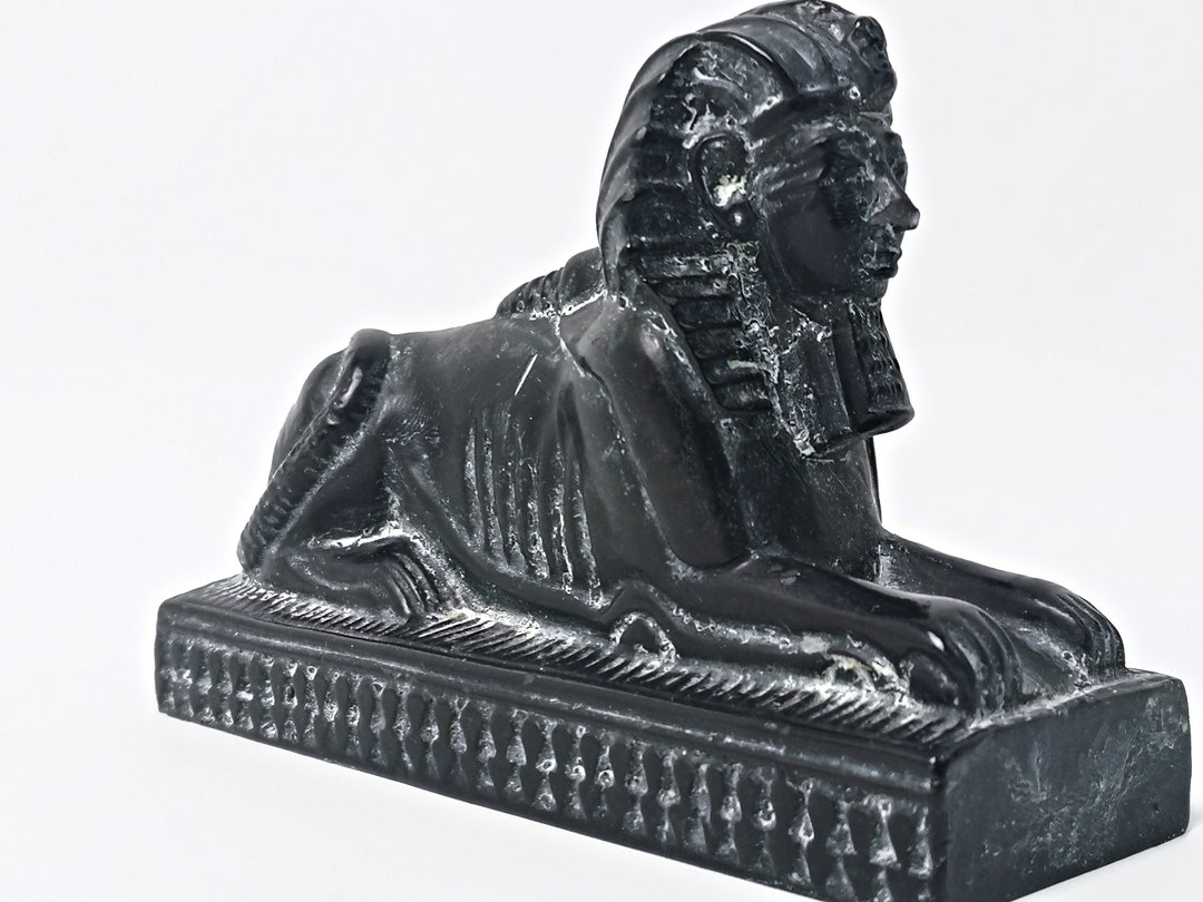 Small Resin Figure Sphinx / Figure Statue Sphinx of Giza Bust ...