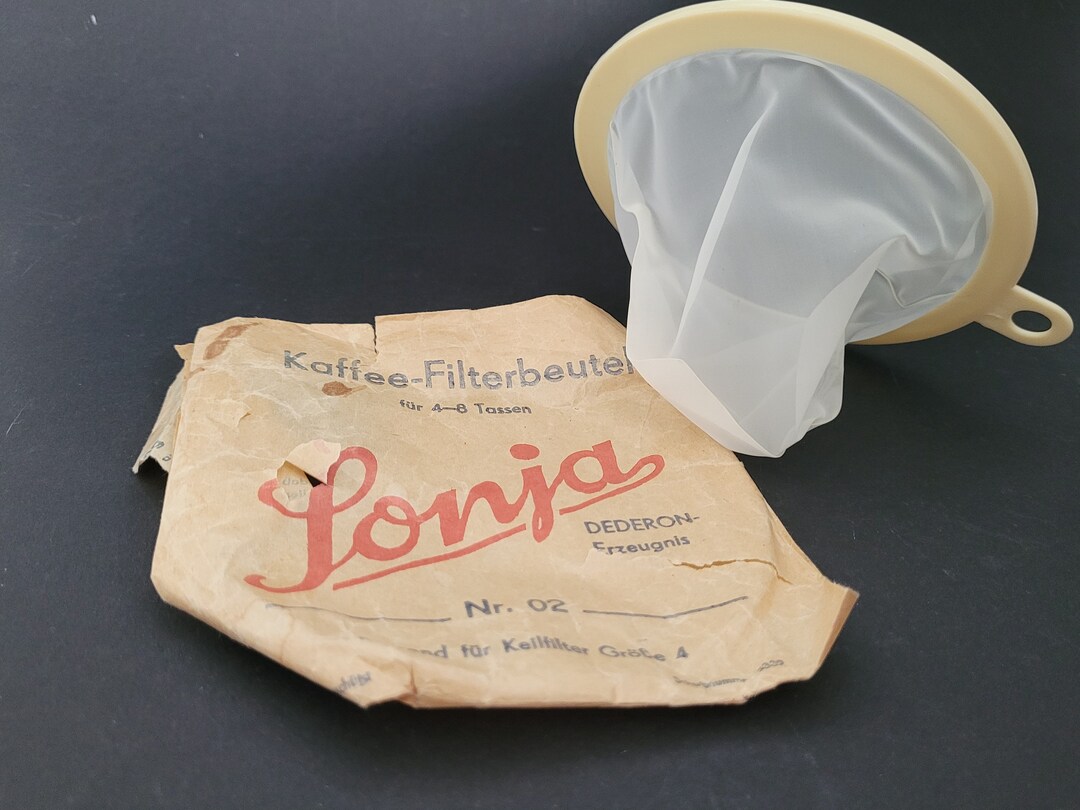 Vintage Kaffeefilter / Sonja Kaffee - Filterbeutel / Permanentfilter ...
