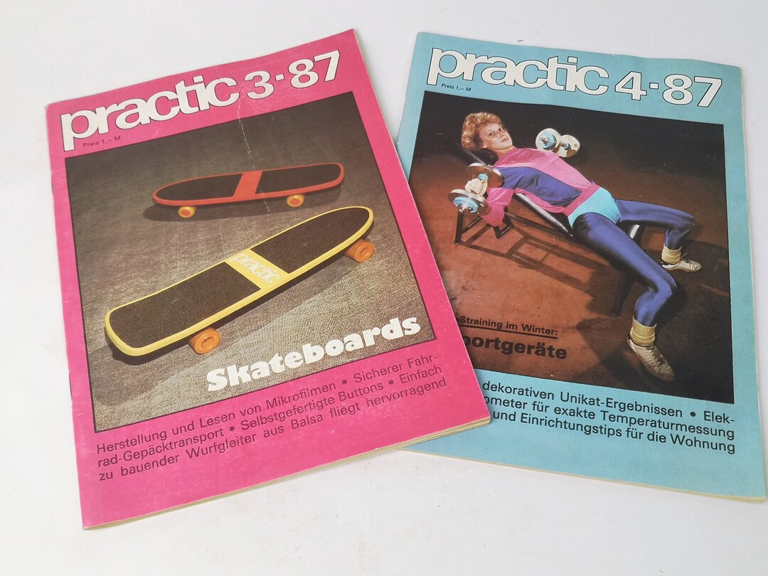 2 Copies of DDR Magazine / Practic / Issue 3 and 4 1987 / Youth ...