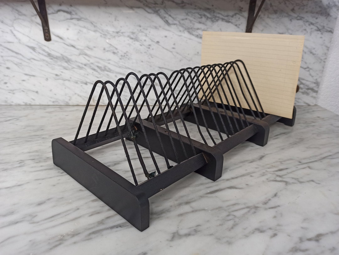 Mid Century - Record Stand / Letter Holder - Etsy