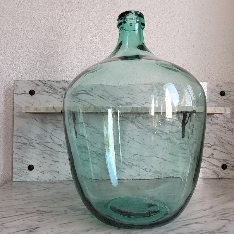 Green Demijohn - Etsy