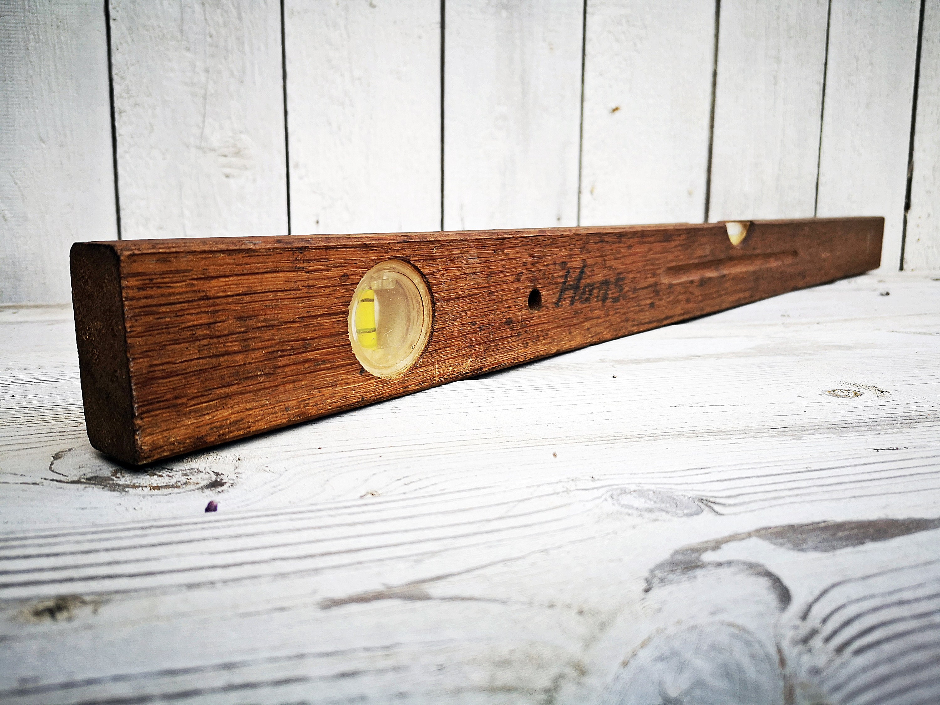 Old wooden Spirit Level 80cm 315 old tool | Etsy