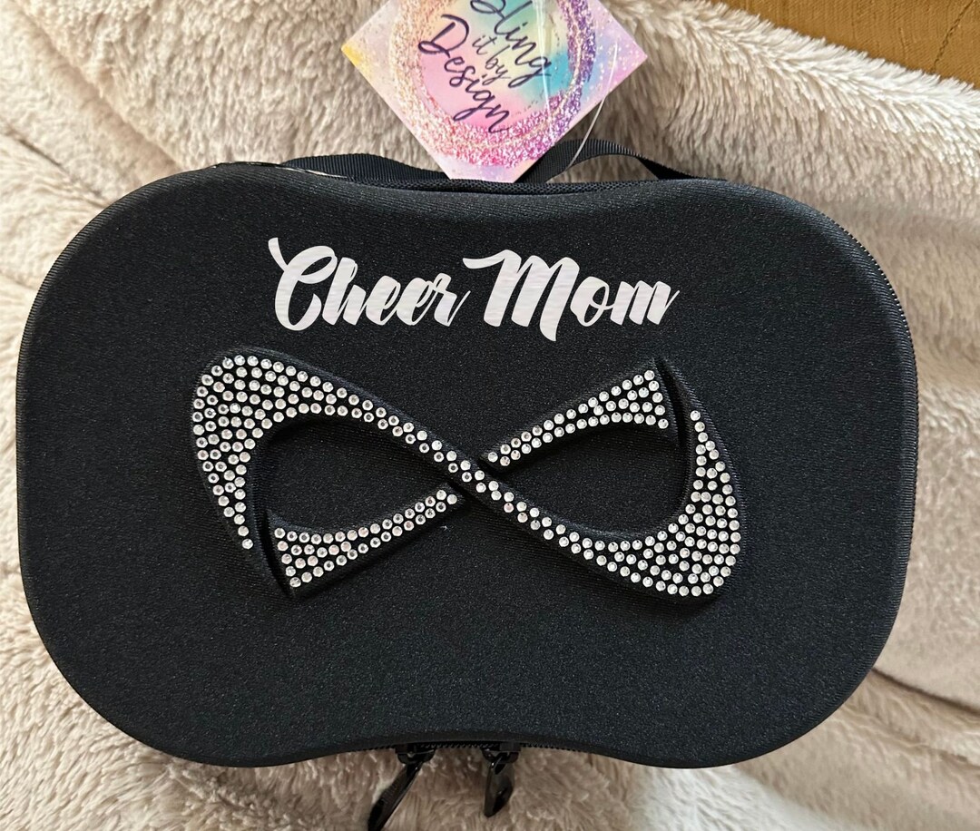Nfinity RHINESTONE Makeup Case - Includes Personalization Cheer ...