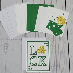 Happy St. Patrick's Day Greeting Card Kit | 4 Cards With Envelopes ...