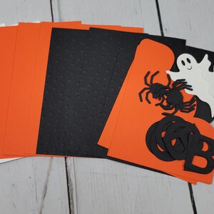 Happy Halloween Greeting Card Kit | 4 Cards With Envelopes | Boo Ghosts ...