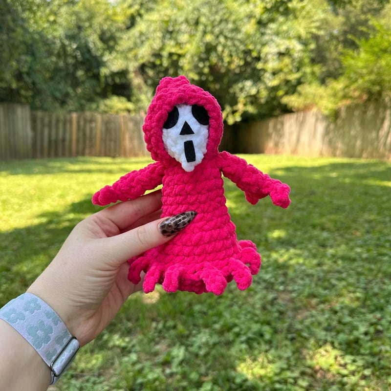 Ghostface Plush - Etsy