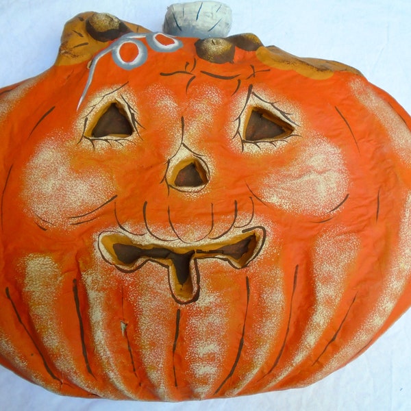 Paper Mache Pumpkin - Etsy
