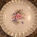 Cronin China Cabbage Rose Southern Pottery Dinner Plate Fluted Edge ...