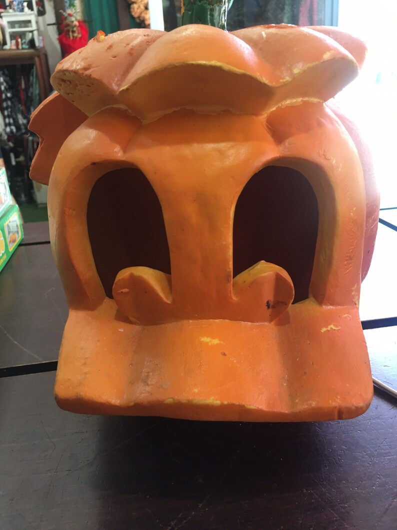 Disney Donald Duck Halloween Orange Pumpkin Foam Yard Art - Etsy
