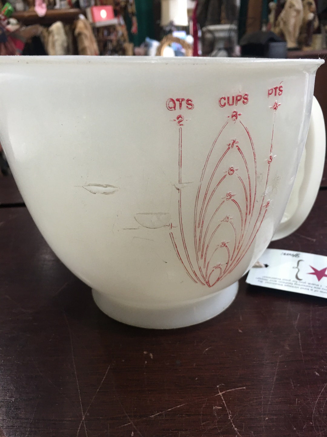 Tupperware 8 Cup Metric Measure Cup Plastic Storage Great Condition ...