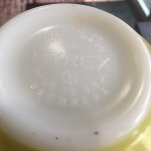 Vintage Green Citrus Pattern Pyrex Mixing Bowl 4 Piece Set - Etsy